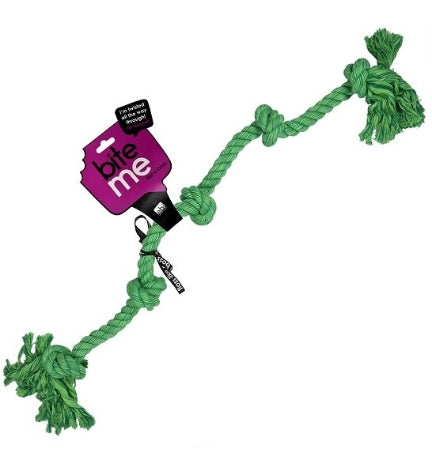 ebi Bite Me 'Floss' Playing Rope with 5 Knots – PetHQ