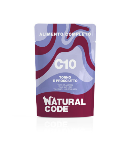 Natural Code Tuna & Ham Complete Wet Cat Food - 70G – PetHQ