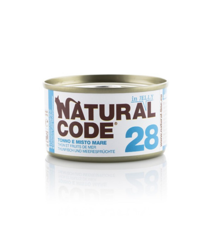 Natural Code Tuna & Mixed Seafood Soft Jelly Wet Cat Food - 85G – PetHQ