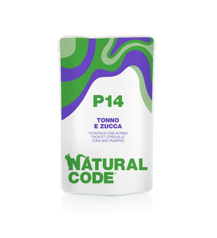 Natural Code Tuna & Pumpkin Soft Jelly Wet Cat Food - 70G – PetHQ