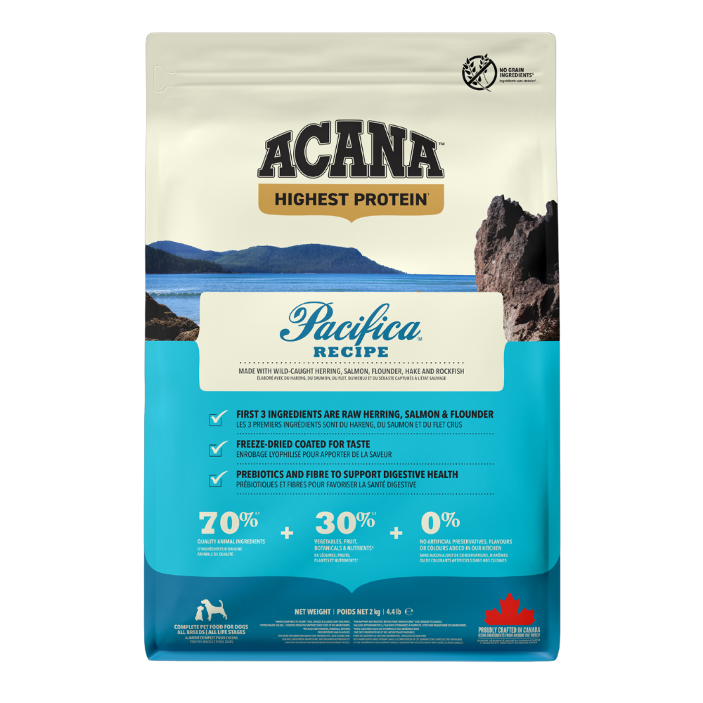 Acana Highest Protein Pacifica Recipe Dry Dog Food – PetHQ