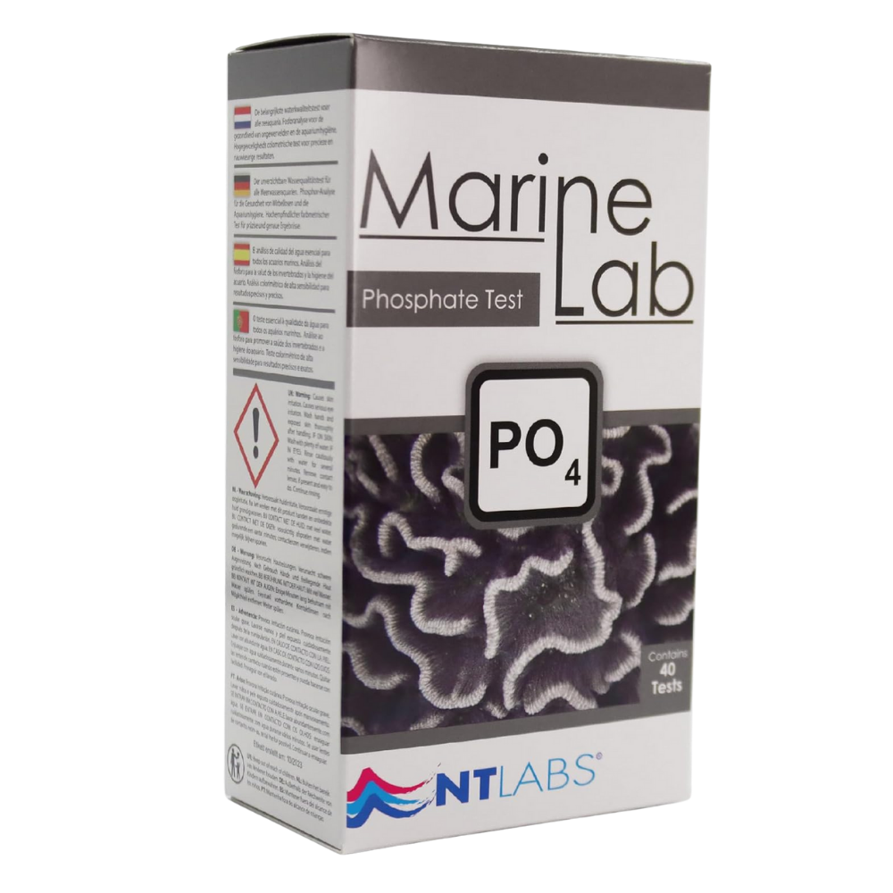 NT Labs Marine Lab Phosphate Test Kit - 40 Tests – PetHQ