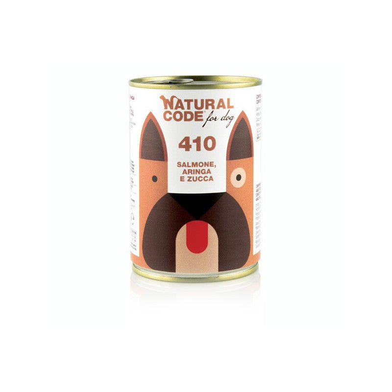Natural Code Salmon Herring & Pumpkin Pate Wet Dog Food - 400G – PetHQ