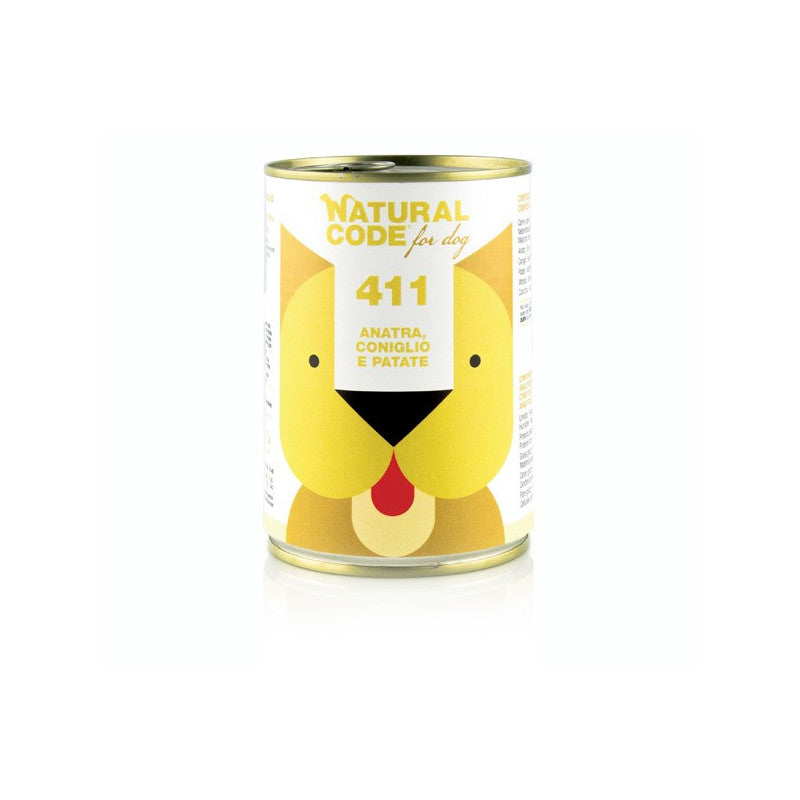 Natural Code Duck Rabbit & Potatoes Pate Wet Dog Food - 400G – PetHQ