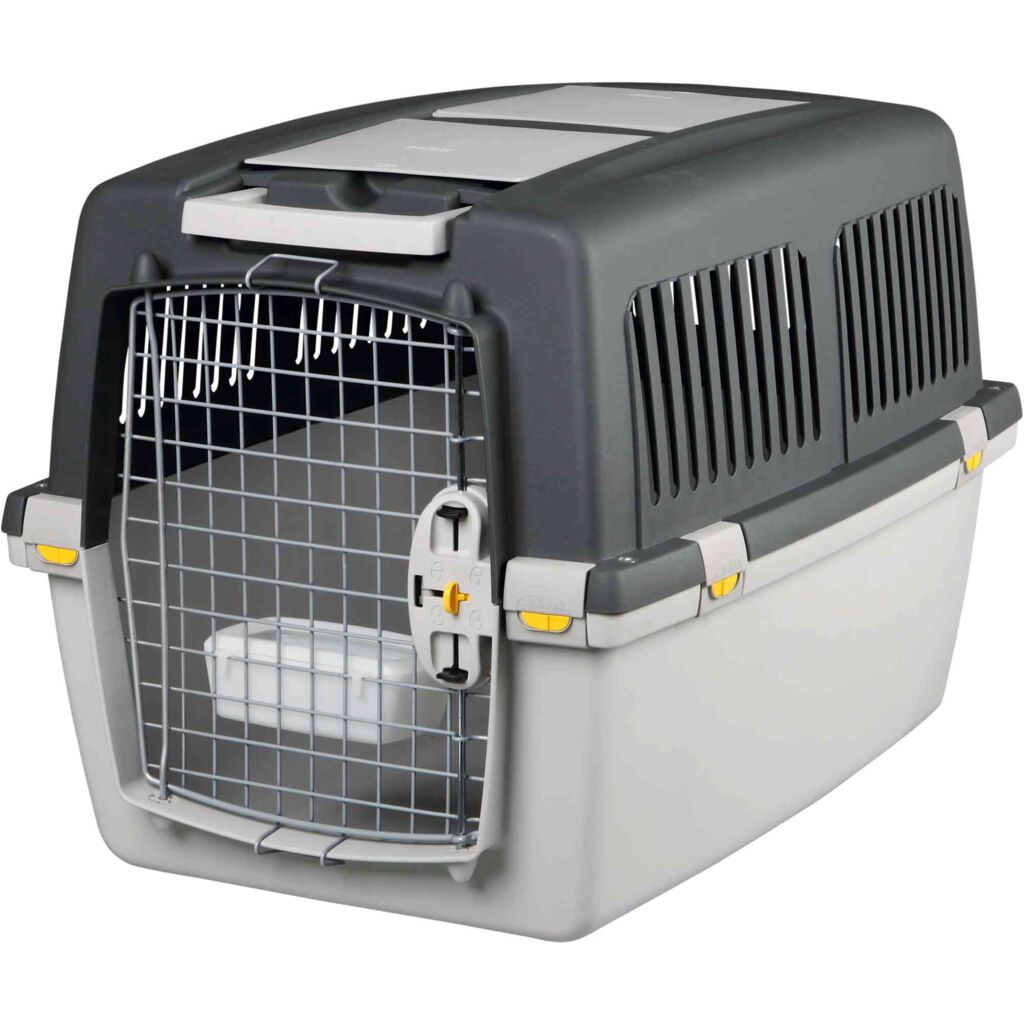 Trixie Gulliver Dog Transport Box - GREY/52X51X72CM – PetHQ