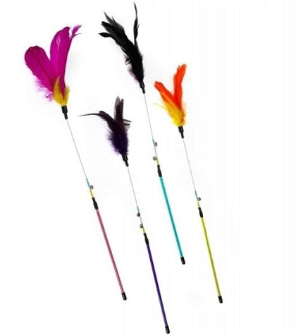 ebi Cat Fishing Rod Rosie Mixed Colours Toy for Cats – PetHQ