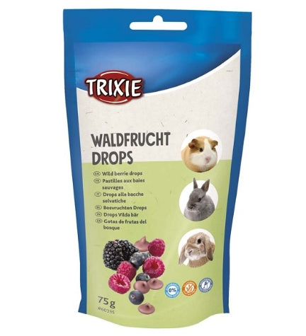 Trixie Wild Berry Drops Small Pet Treats 75G – PetHQ